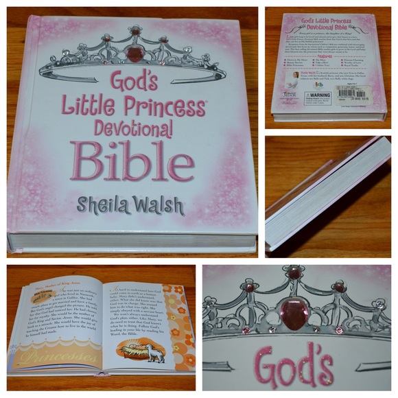 Other | Gods Little Princess Devotional Bible Hardcover Book | Poshmark